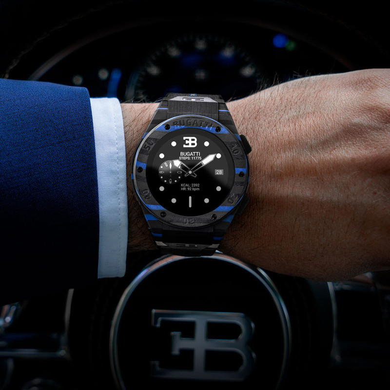Bugatti Smartwatch Carbone Limited Edition Viita Connected Watch Black Bugatti Smartwatch Carbone Limited Edition Viita Connected Watch Black