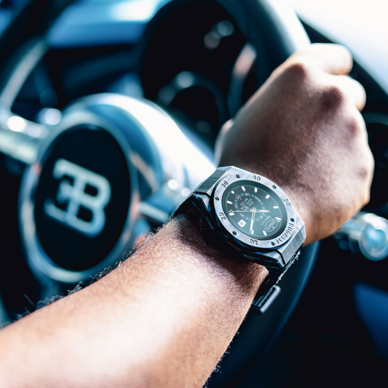 Bugatti Smartwatch Carbone Limited Edition Viita connected Watch Black ...