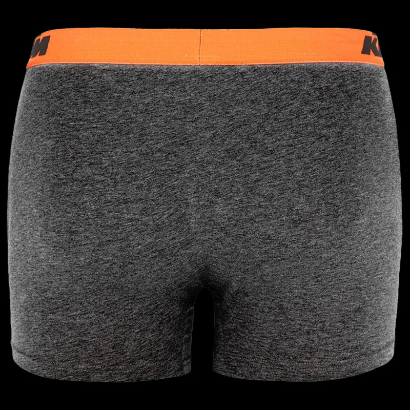 Boxer KTM Caleçon Freegun Pack de 2 Noir / Gris - Homme