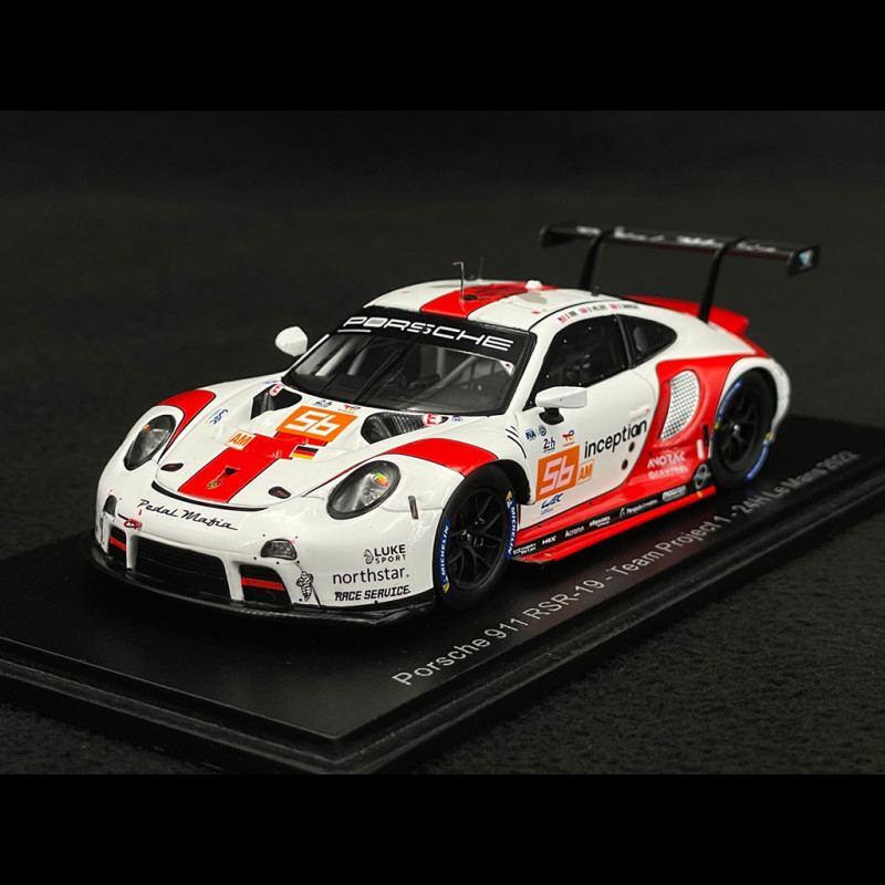 Porsche 911 RSR-19 Type 991 24h Le Mans 2022 N°56 Team Project One 1/43 Spark S8649