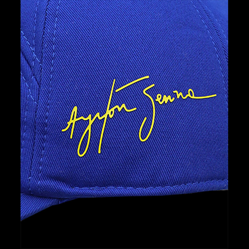 Ayrton Senna Cap Nacional Navy Blue and Carrying bag 701223942-001