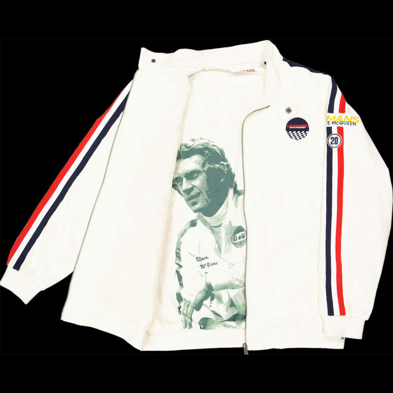 McQueen Jacket Le Mans Racing N°20 Beige SQ221JAM01 - Men