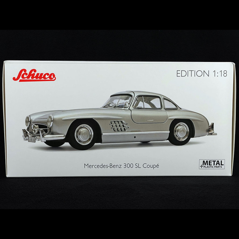 Mercedes-Benz 300 SL 1954 Silver 1/18 Schuco 450045200