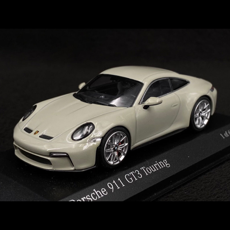 Porsche 911 GT3 Touring Type 992 2021 Chalk Grey 1/43 Minichamps 410069600