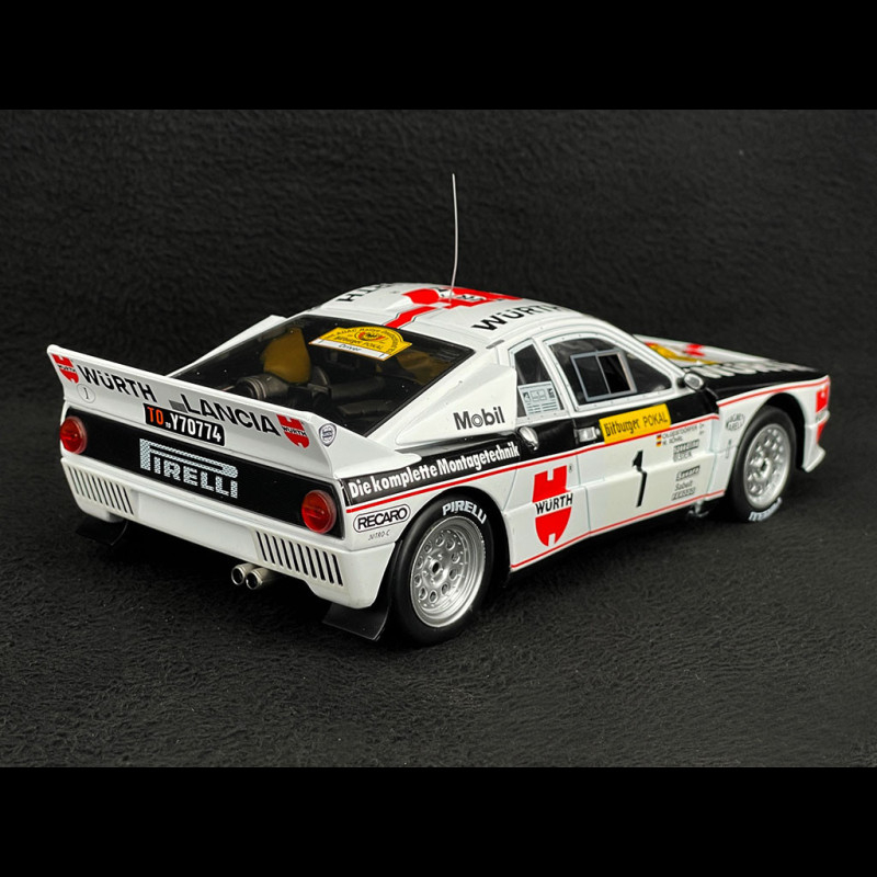 Lancia 037 Rally n° 1 Vainqueur ADAC Rallye Deutschland 1983 Walter ...
