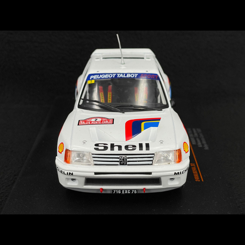 Peugeot 205 Turbo 16 PTS n° 2 Winner Rallye Monte Carlo 1985 Ari Vatanen 1/24 Ixo RAL024A