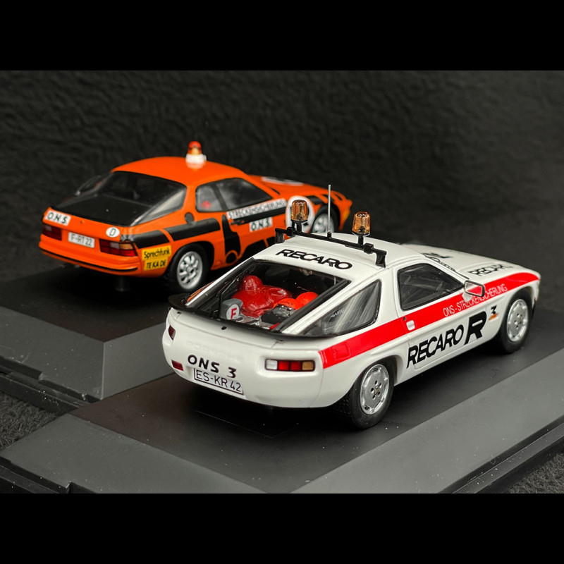 Duo Porsche 924 / 928 ONS Safety Car 1000km Nürburgring 1/43 Schuco by ...