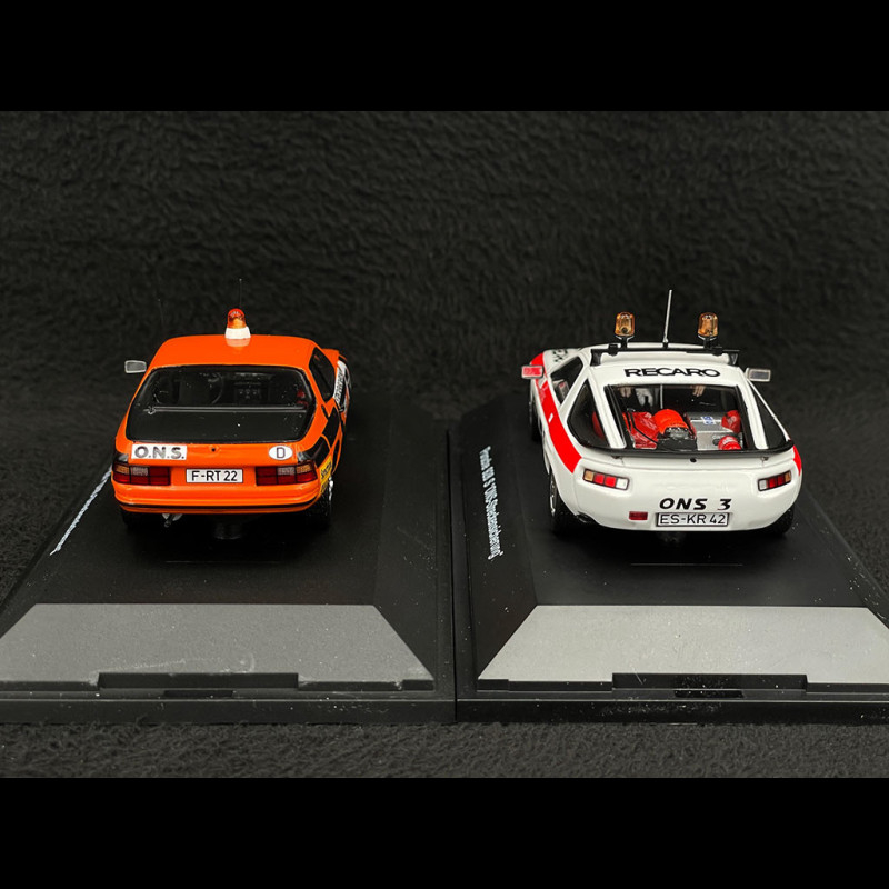 Duo Porsche 924 / 928 ONS Safety Car 1000km Nürburgring 1/43 Schuco by ...
