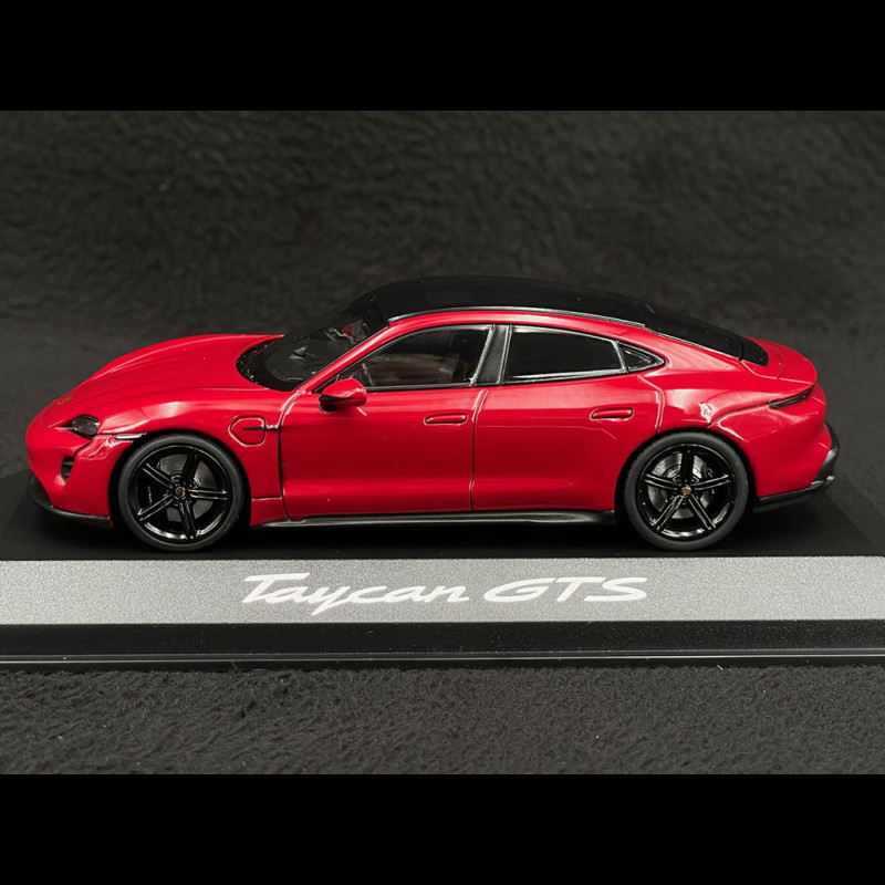 Porsche Taycan GTS 2022 Rouge Carmin 1/43 Minichamps WAP0200330PTAC