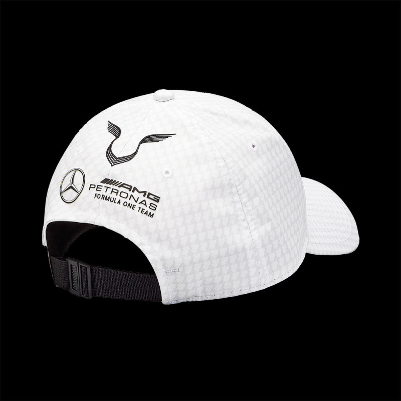 Mercedes AMG Cap F1 Lewis Hamilton White 701223402-002 - Unisex