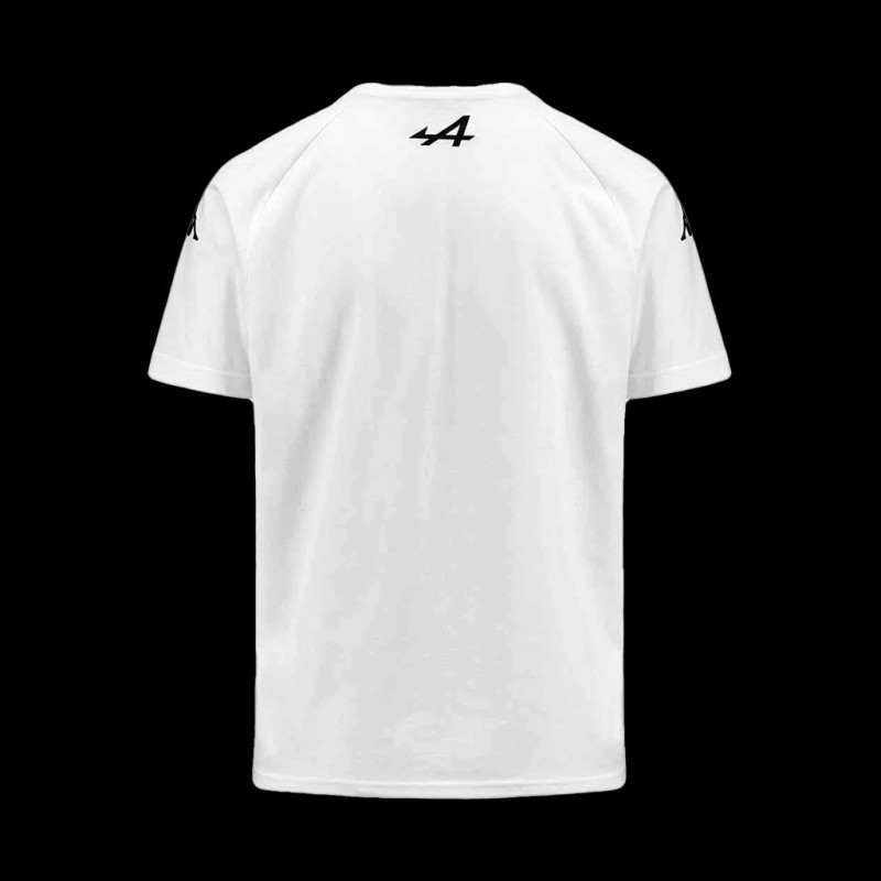 Alpine T-shirt F1 Team Ocon Gasly Kappa ARGLA White 371E46W_001 - kids