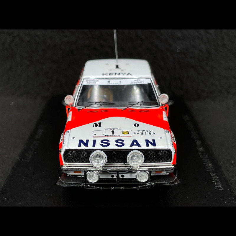 Datsun Violet GT n°1 Vainqueur Rallye Safari 1982 1/43 Spark S7770