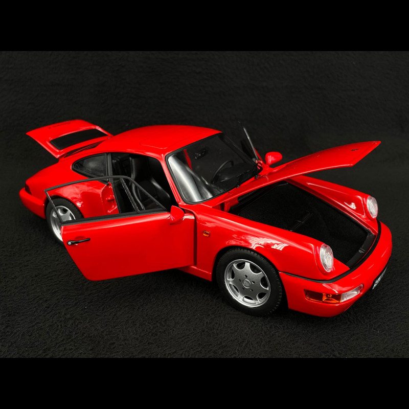 Porsche 911 Carrera 2 Type 964 Coupe 1990 Guards Red 1/18 Norev 187320