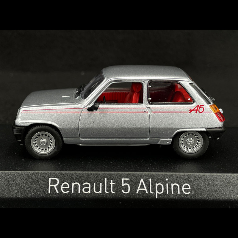 Renault 5 Alpine 1980 Silver 1/43 Norev 510533