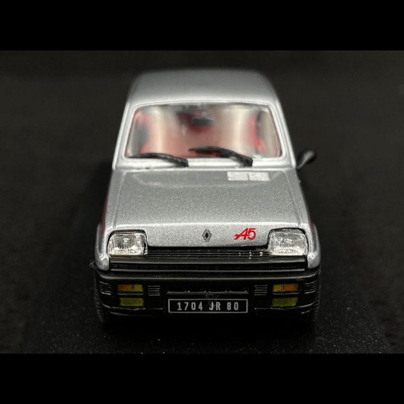 Renault 5 Alpine 1980 Silver 1/43 Norev 510533