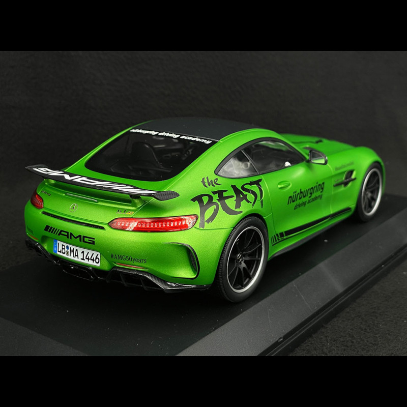 Mercedes-AMG GT-R The Beast 2017 Nüburgring Driving Academy Green 1/18 ...