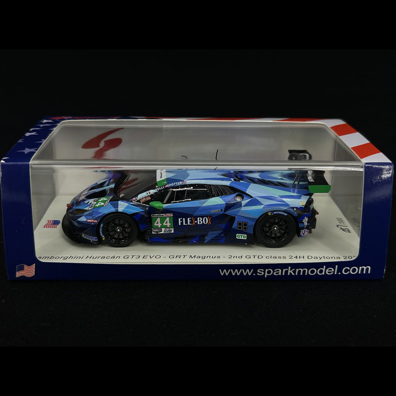 Lamborghini Huracan GT3 Evo n° 44 2nd 24h Daytona 2020 1/43 Spark US124