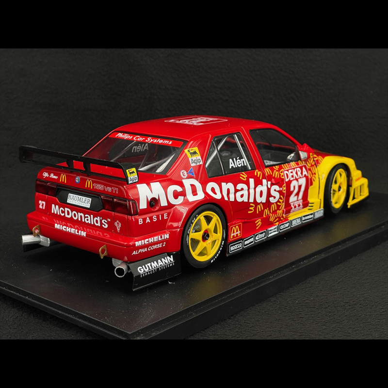 Alfa Romeo 155 V6 TI n° 27 DTM Helsinki 1995 1/18 Werk83 W1801008
