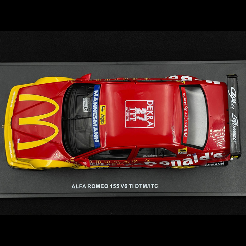 Alfa Romeo 155 V6 TI n° 27 DTM Helsinki 1995 1/18 Werk83 W1801008