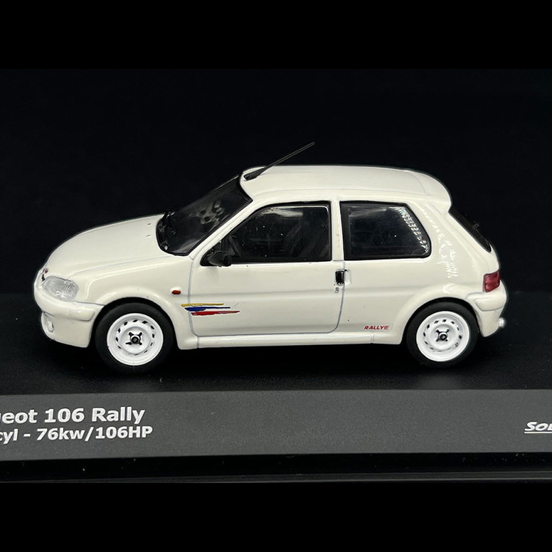 Peugeot 106 Rallye phase II 1995 Blanc Banquise 1/43 Solido S4312101