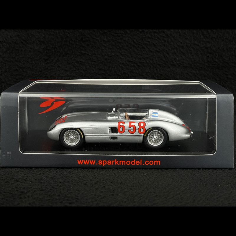 Juan Manuel Fangio Mercedes-Benz 300 SLR n° 658 2nd Mille Miglia 1955 1 ...
