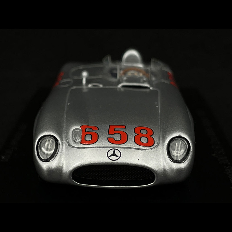 Juan Manuel Fangio Mercedes-Benz 300 SLR n° 658 2nd Mille Miglia 1955 1 ...