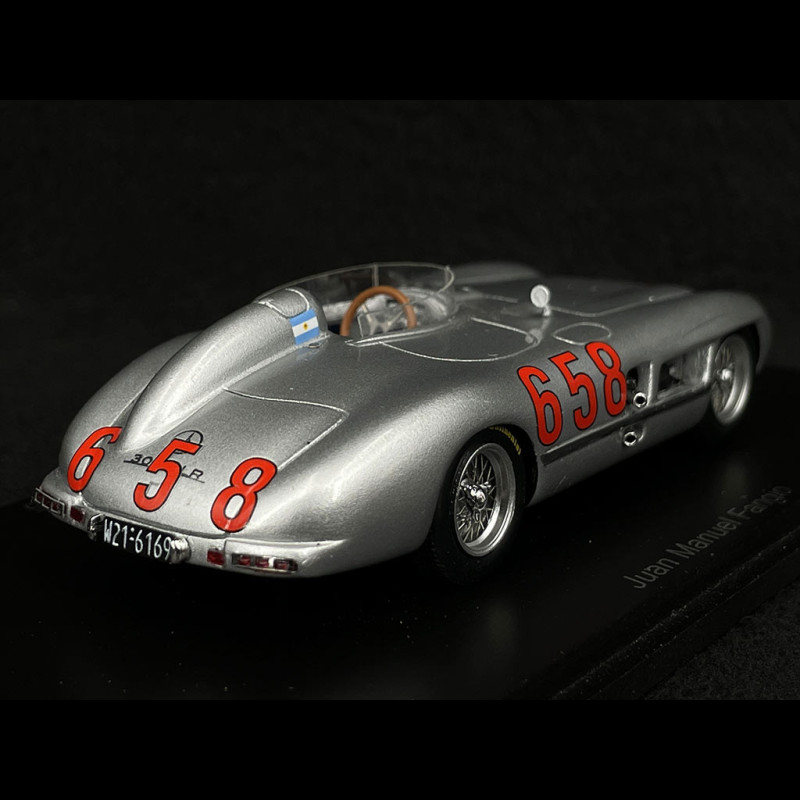 Juan Manuel Fangio Mercedes-Benz 300 SLR n° 658 2nd Mille Miglia 1955 1 ...