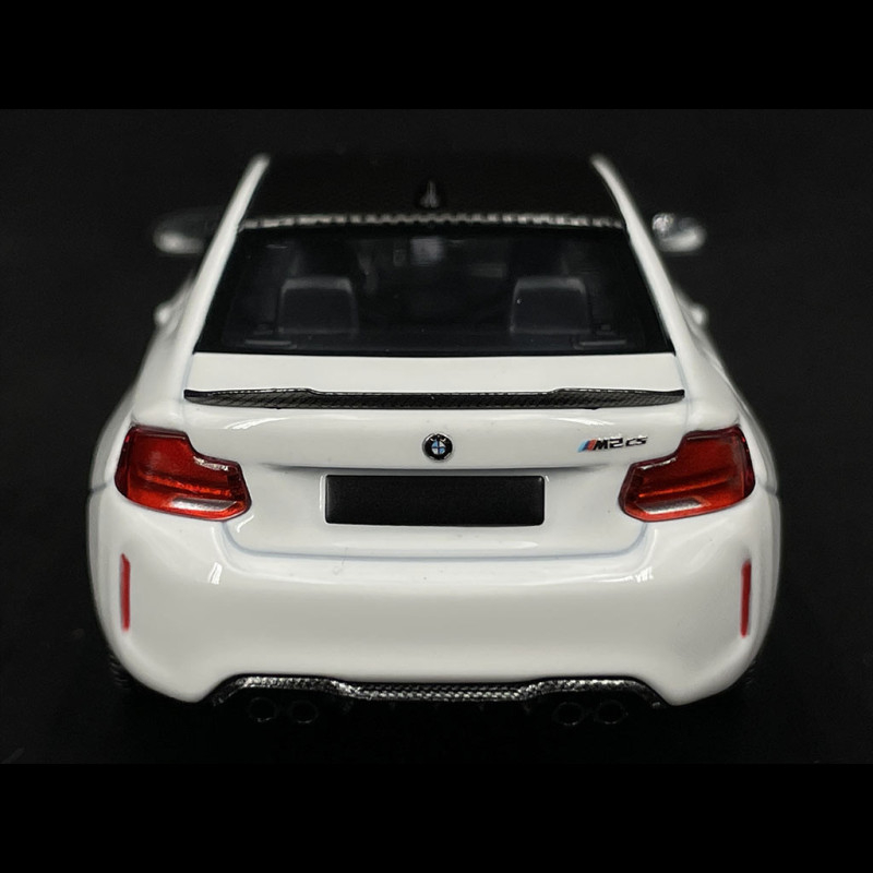 BMW M2 CS 2020 Typ F87 Weiß / Goldfelgen 1/43 Minichamps 410021020