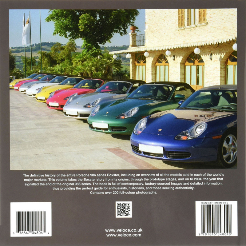 Book Porsche Boxster - The 986 Series 1996-2004