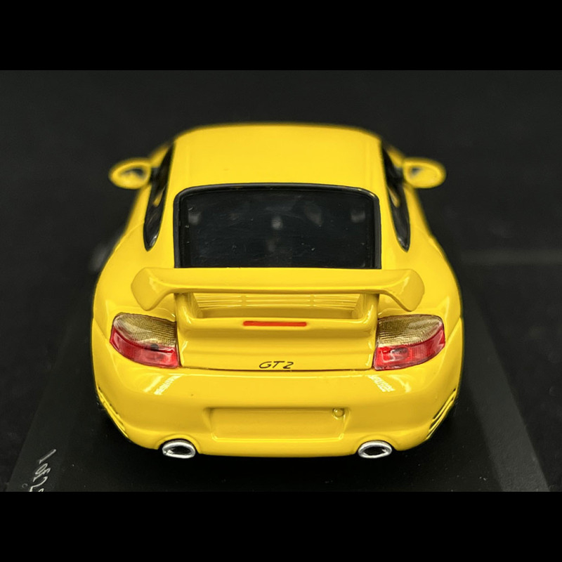 Porsche 911 GT2 Type 996 2001 Speed Yellow 1/43 Minichamps 430060121