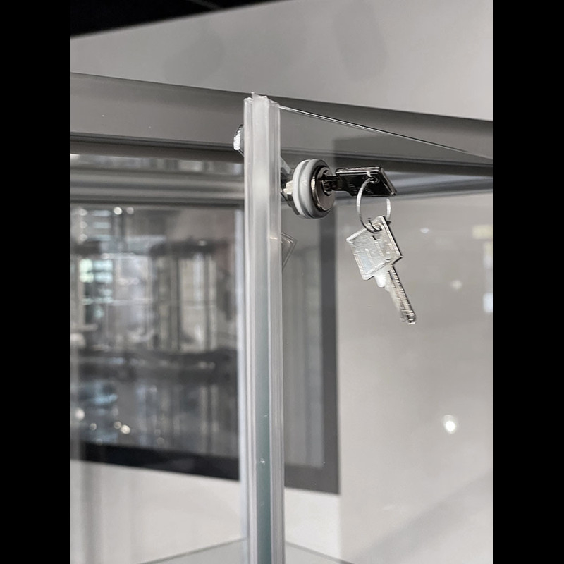 Sealing strip transparent dustproof for showcase doors