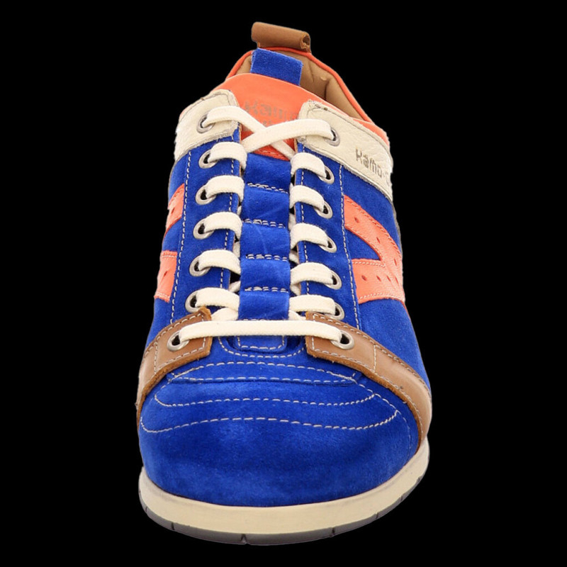 Chaussure Kamo-Gutsu The Original Tifo 042 Cuir Bleu Denim / Rose ...
