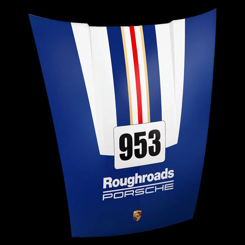 Original Porsche 911 bonnet Wall decoration Roughroads n°953 design ...