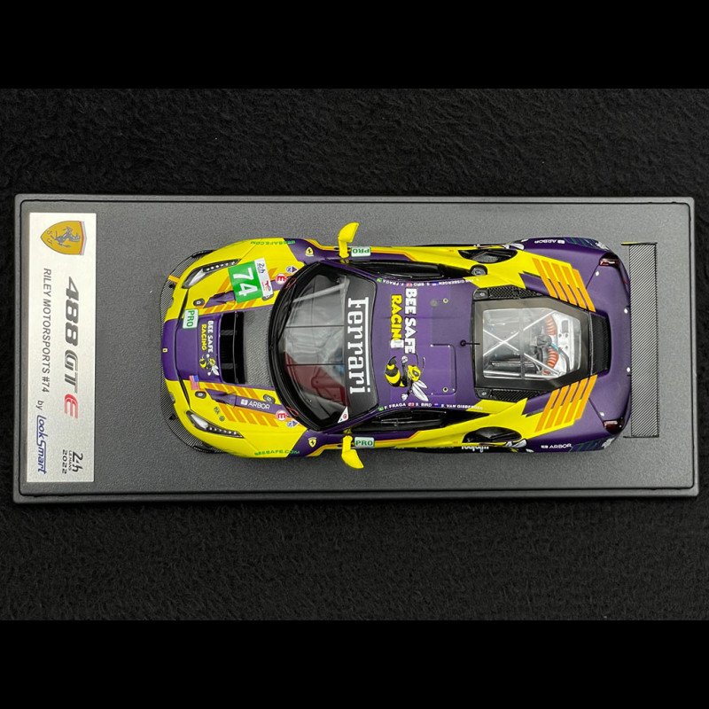Ferrari 488 GTE Evo Nr 74 Platz 5. LMGTE Pro 24h Le Mans 2022 Riley ...