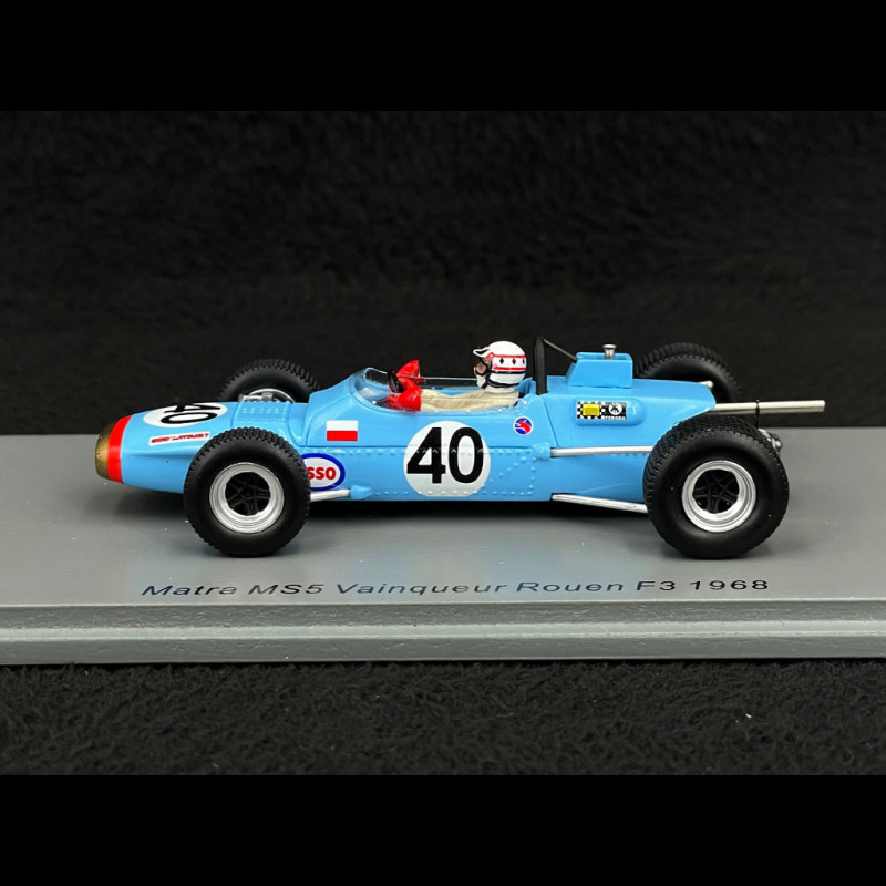 Adam Potocki Matra MS5 F3 n° 40 Winner Rouen 1968 F3 Grand Prix 1/43 ...