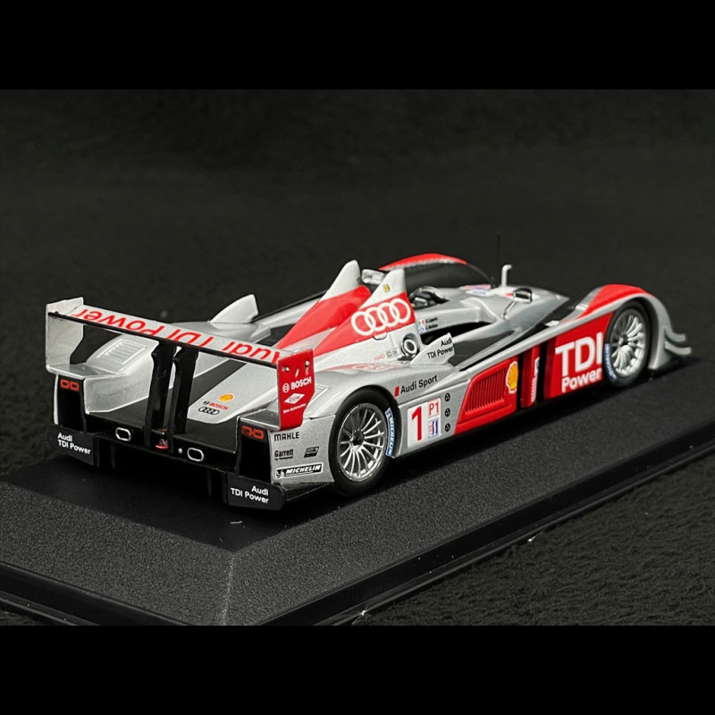 Audi R10 n° 1 Vainqueur ALMS St Petersbourg 2007 1/43 Minichamps 400071691