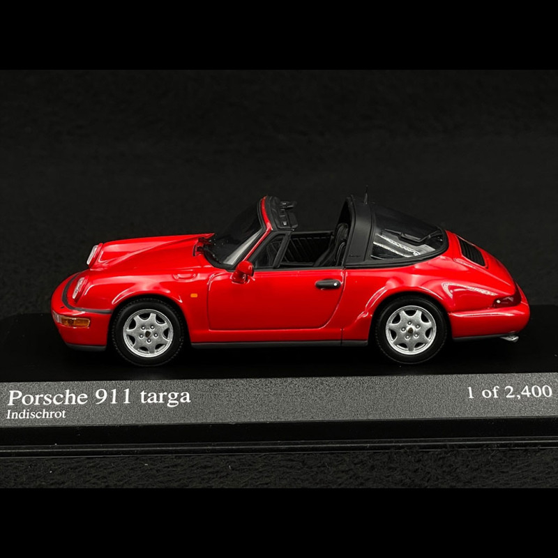 Porsche 911 type 964 Targa guards red 1991 1/43 Minichamps 400061362