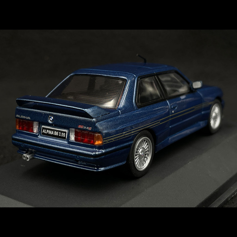 BMW E30 B6 Alpina 1989 Bleu Alpina 1/43 Solido S4312001