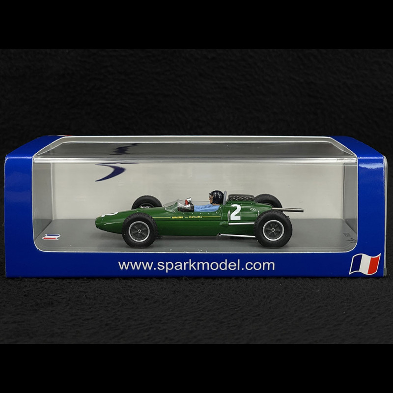 Jim Clark Lotus 32 n° 2 Winner GP Pau 1964 F2 1/43 Spark SF286