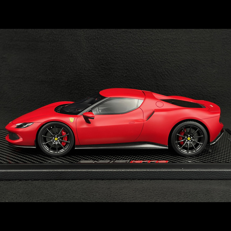 Ferrari 296 GTB 2021 Rouge Mat F1 75 1/18 BBR Models P18210F1-75