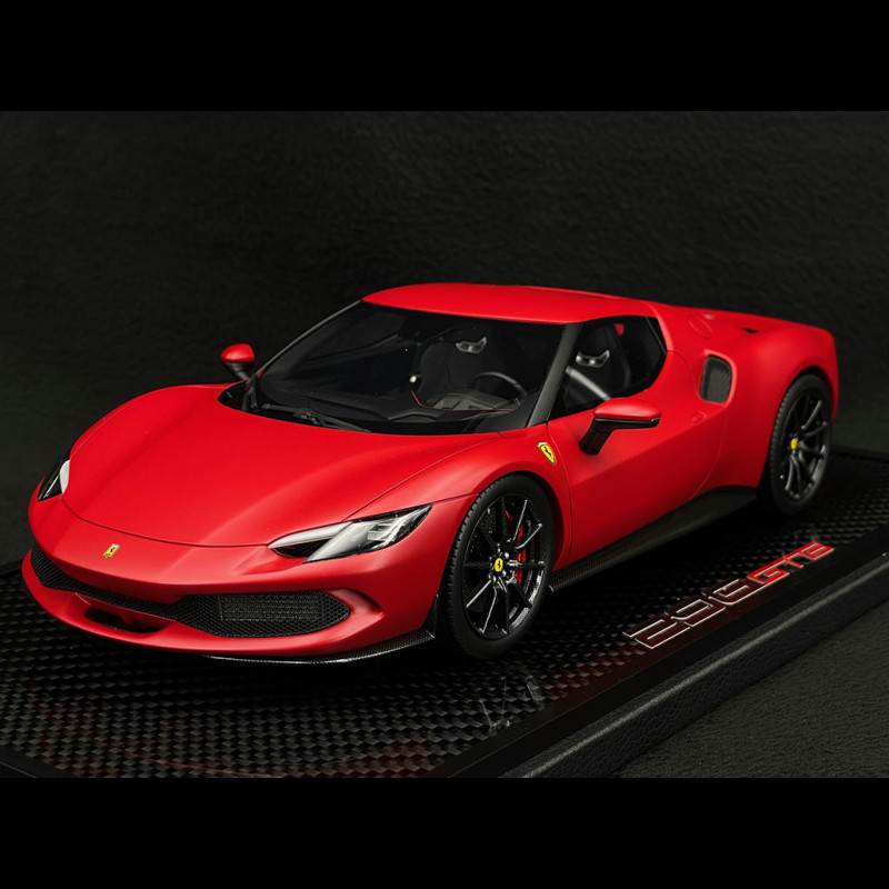 Ferrari 296 GTB 2021 Rouge Mat F1 75 1/18 BBR Models P18210F1-75