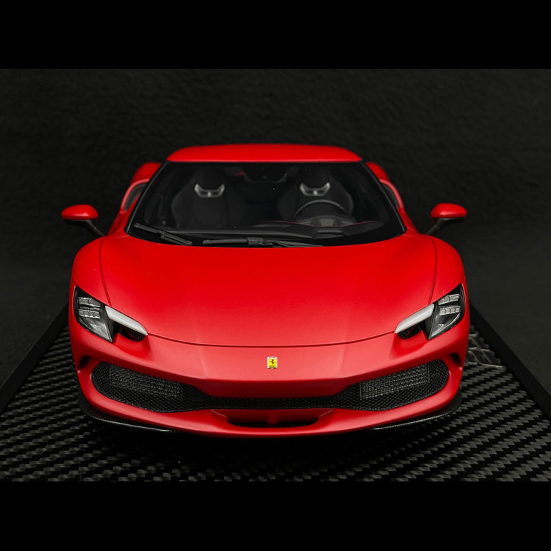 Ferrari 296 GTB 2021 Rouge Mat F1 75 1/18 BBR Models P18210F1-75