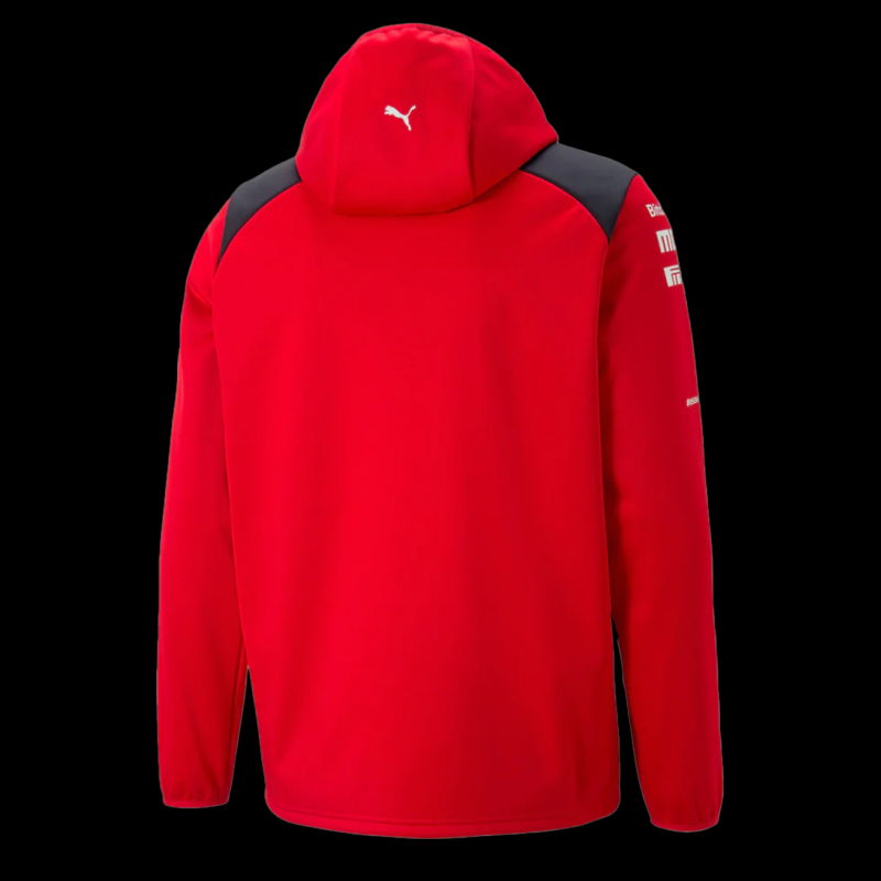 Ferrari Jacke Leclerc Sainz F1 Puma Softshell Rot 701223380-001