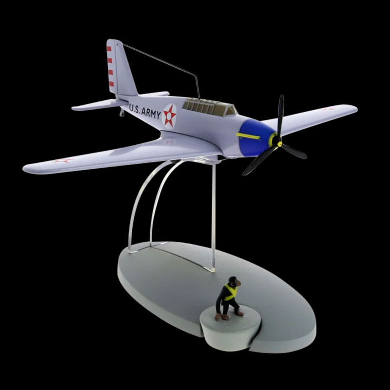 Airplane Tintin - Jo, Zette & Jocko: Destination New-York - American ...