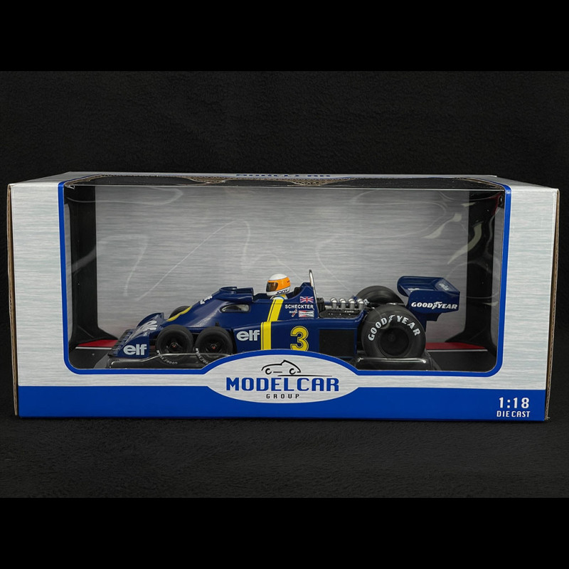 Jody Scheckter Tyrrell P34 n° 3 Winner GP Sweden 1976 F1 1/18 MCG MCG18614F
