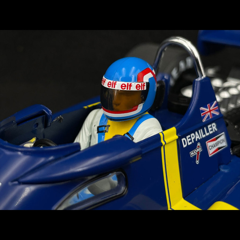 Patrick Depailler Tyrrell P34 n° 4 2nd GP Sweden 1976 F1 1/18 MCG MCG18615F