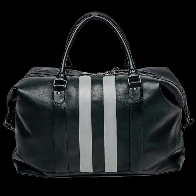 Very Big Leather Bag Jacky Ickx x 24h Le Mans Collection - Navy blue ...