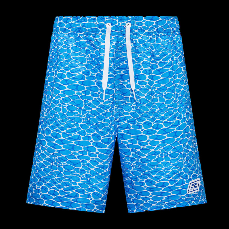 Mercedes Shorts AMG F1 George Russell N°63 GP Miami Swim Shorts White ...
