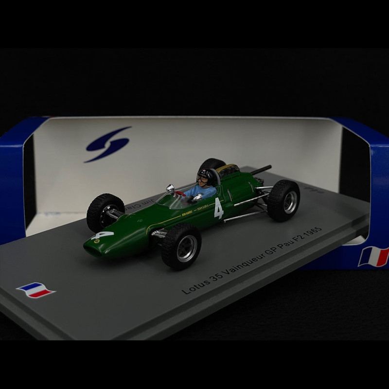 Ron Harris Lotus 35 Cosworth n° 4 Vainqueur GP Pau 1965 F2 1/43 ...