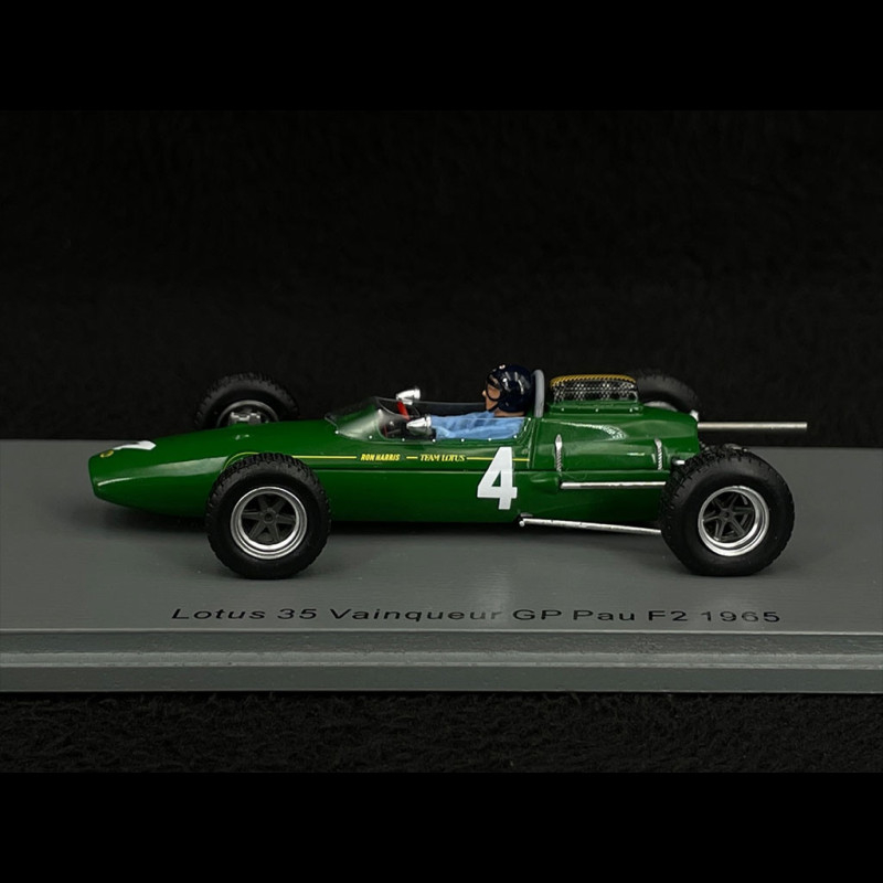 Ron Harris Lotus 35 Cosworth n° 4 Vainqueur GP Pau 1965 F2 1/43 ...